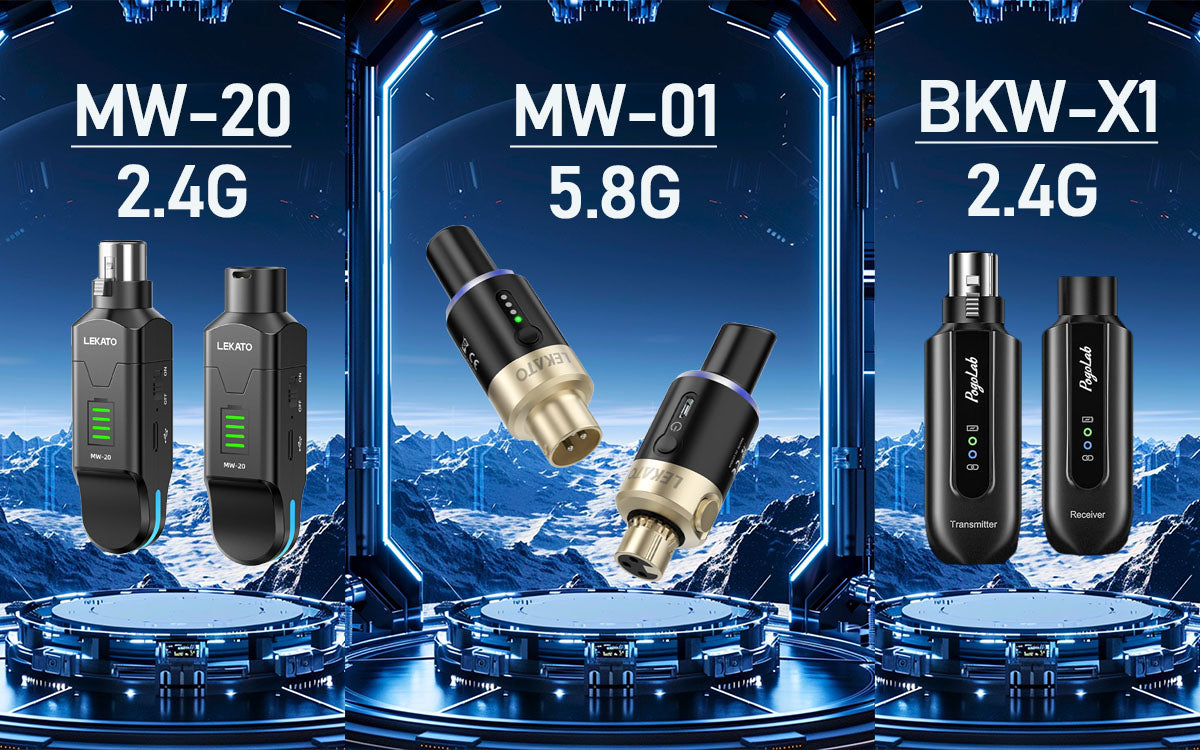 Wireless Microphone MW-20 2.4G & 5.8G— Pro Sound, Budget Price – LEKATO ...