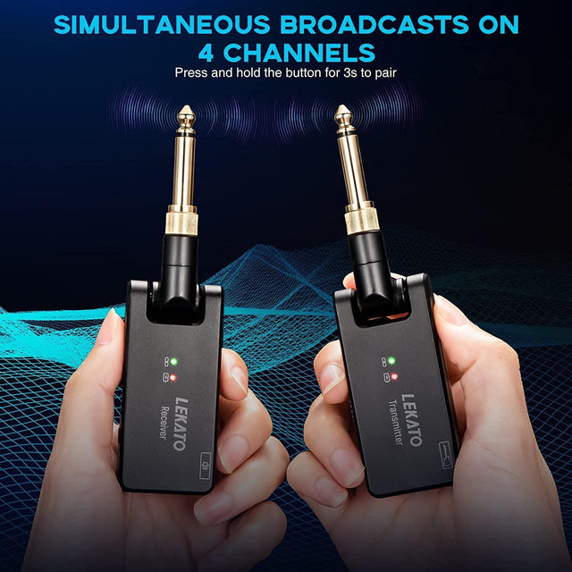 LEKATO WS-100 2.4G Wireless System with Charging Box – LEKATO - Buy ...