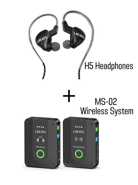 LEKATO MS-02 In Ear Monitor 2.4G Stereo Wireless System – LEKATO ...