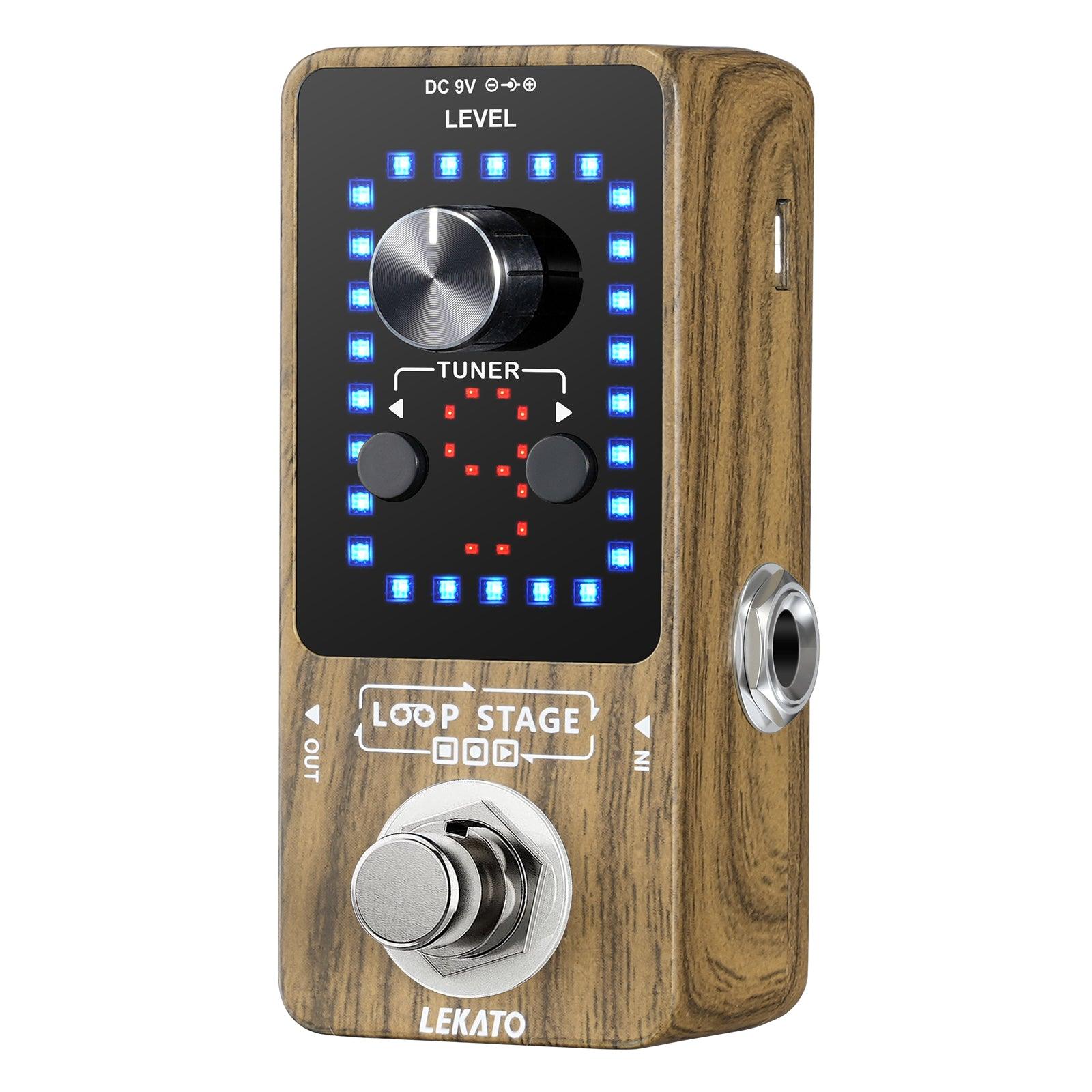 LEKATO Guitar Effect Pedal Looper 9 Loops 40 Mins – LEKATO - Buy ...