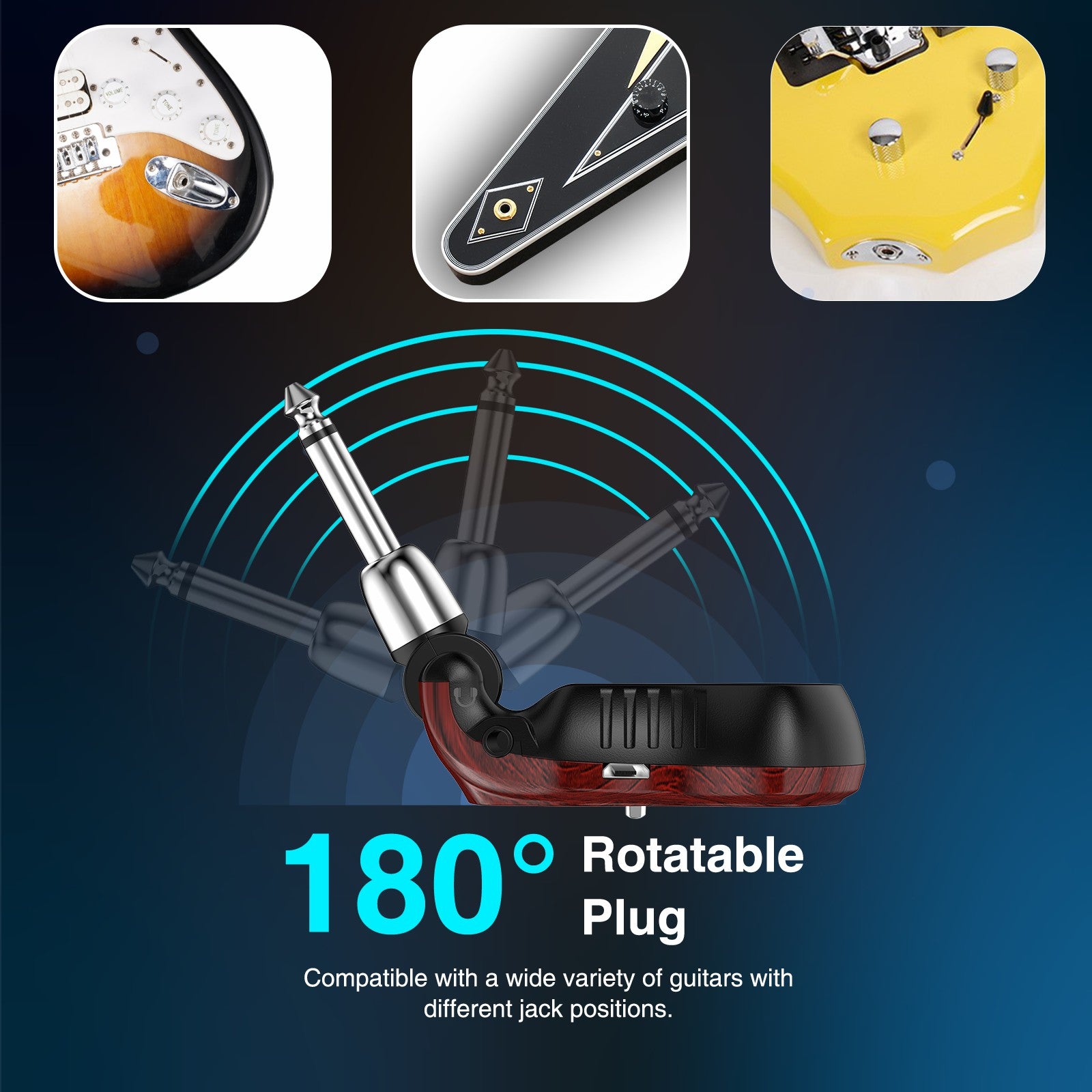 LEKATO Micro FX Guitar Headphone Amplifier – LEKATO - Buy Musical ...