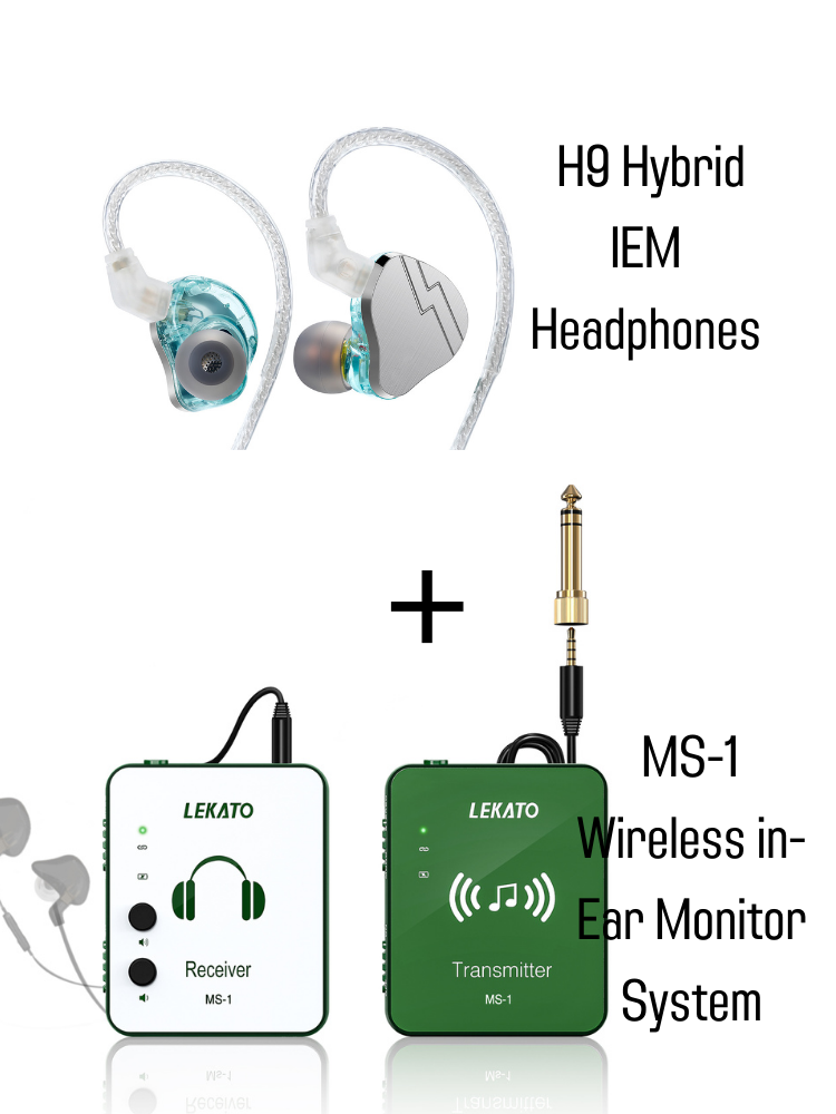 LEKATO MS-1 Wireless In-Ear Monitor System – LEKATO - Buy Musical Instruments, Pedals, Wireless ...
