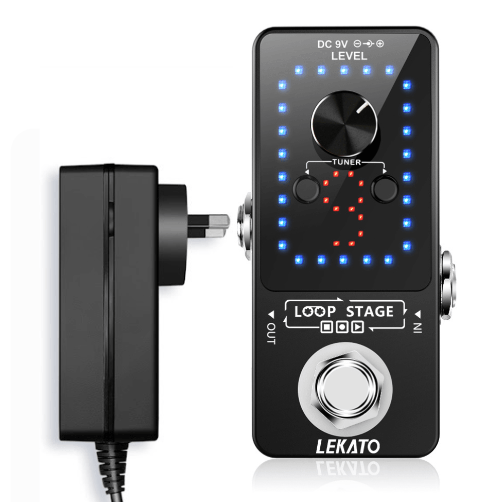 LEKATO Guitar Effect Pedal Looper 9 Loops 40 Mins – LEKATO - Buy ...