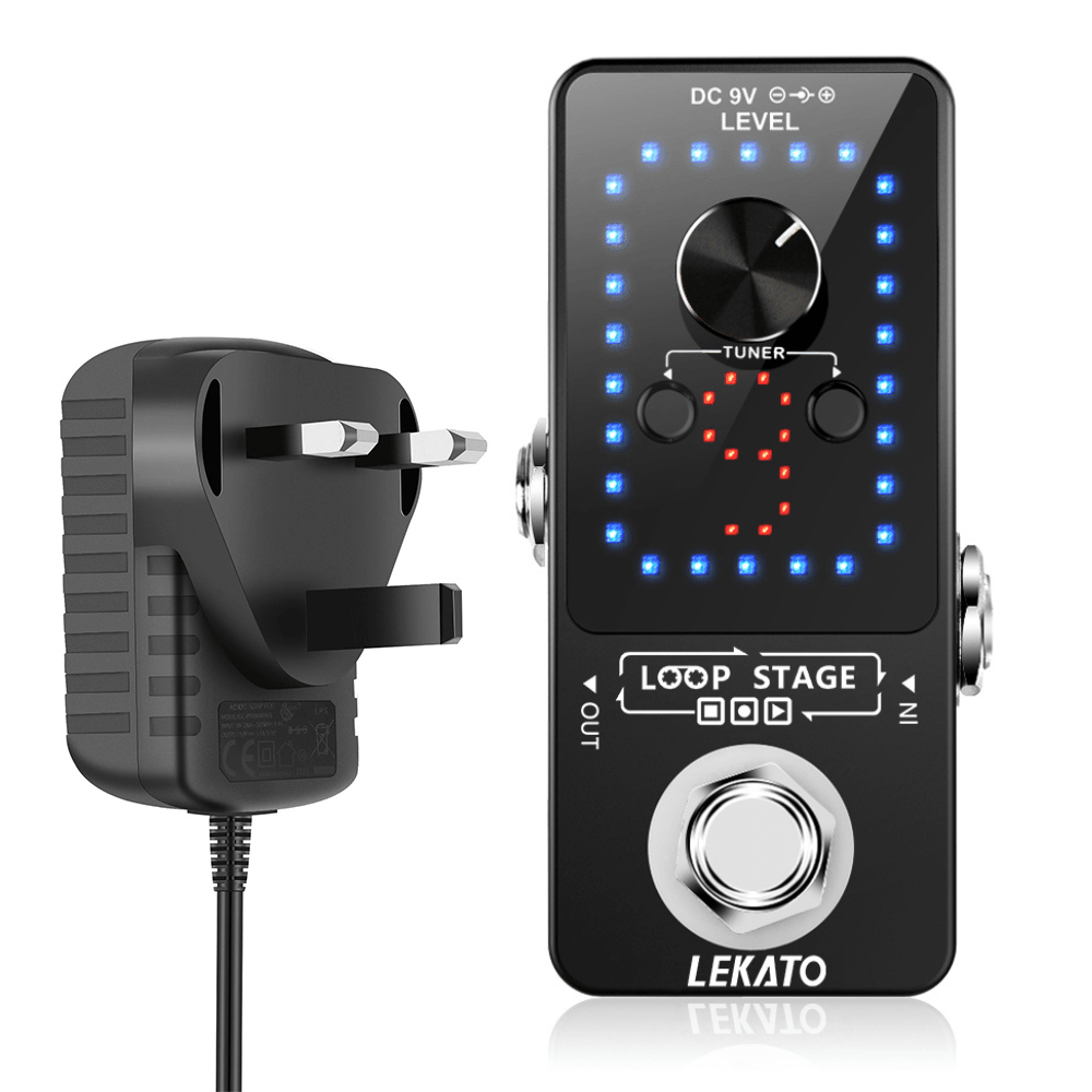 LEKATO Guitar Effect Pedal Looper 9 Loops 40 Mins – LEKATO - Buy ...