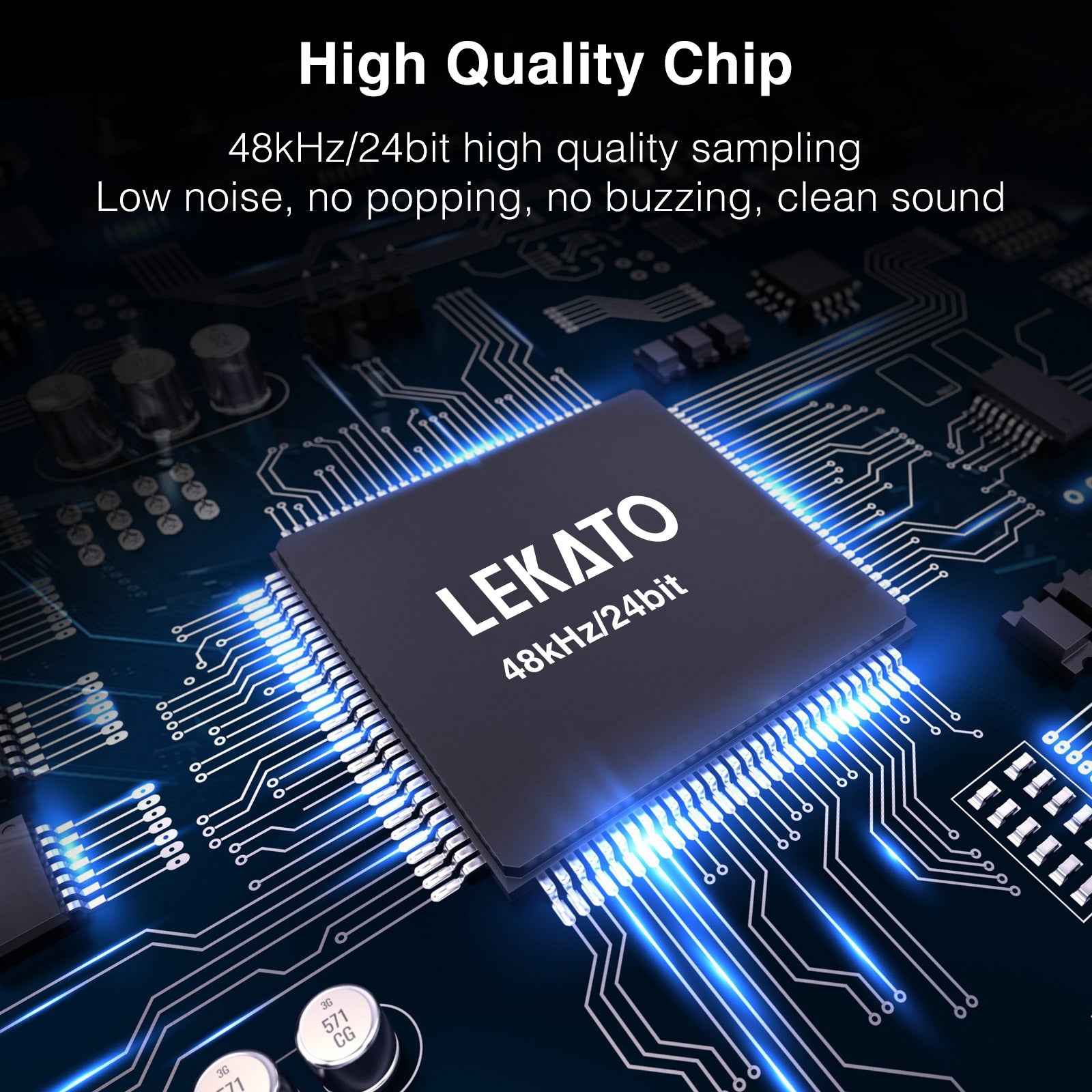 Lekato Looper Guitar Effect Pedal Tuner Recording 3 Wave Slot 18 Mins ...